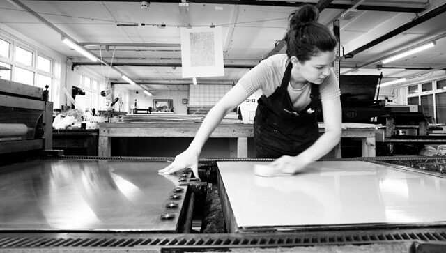 Lithography Studio in Bristol - The Lemonade Press